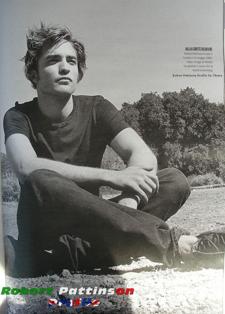 Robert Pattinson Australia » Blog Archive » MAX (Italian Magazine) Scan